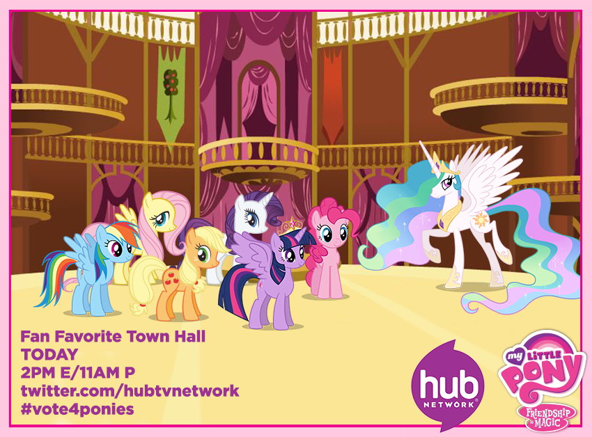 Equestria Daily - MLP Stuff!: My Little Pony Fan Favorite Town Hall ...